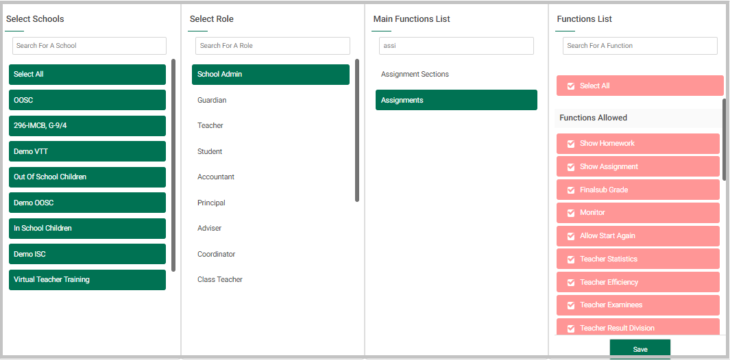 Manage Privileges And Permissions